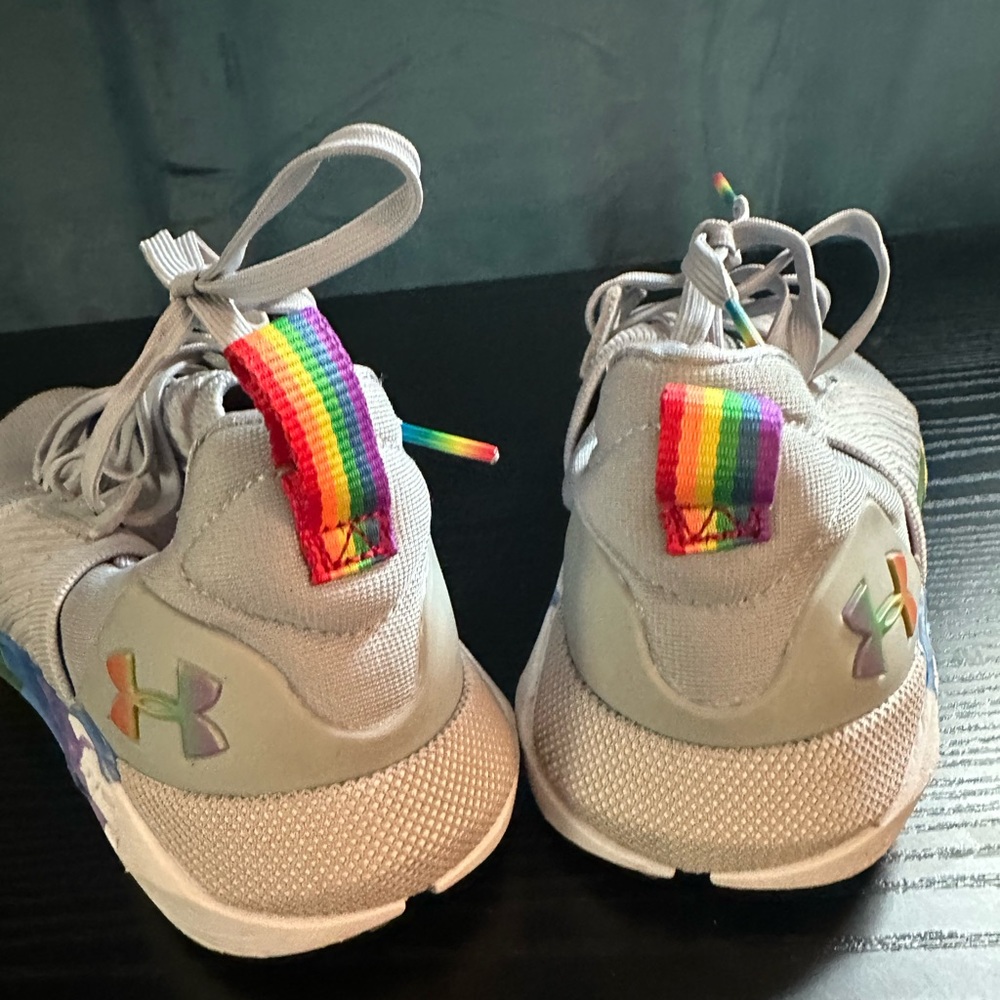 Under Armour Women's Hovr Pride Rainbow Sneakers - Gem